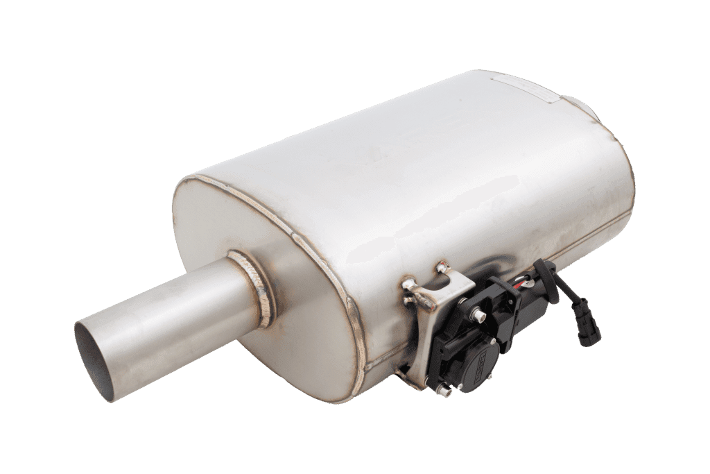 X-Force – Oval 2.5Inch Varex Universal Muffler Side Mounted Motor ...